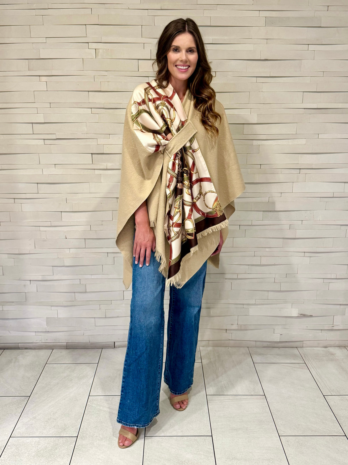 Pull Through Wrap / Olive Stirrup | Stacy Bradley Design